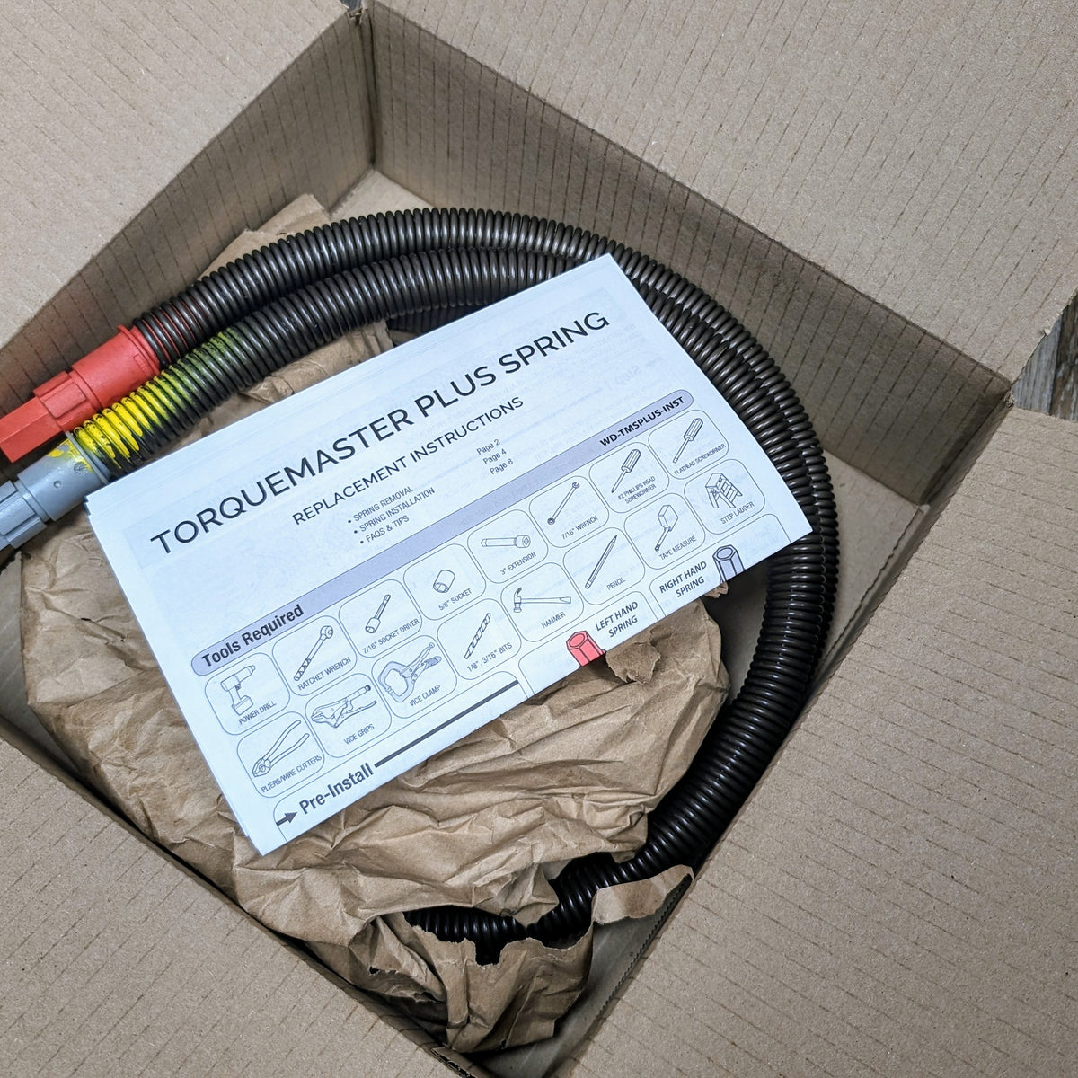 FAQ | All About TorqueMaster Springs – DOOR-PARTS