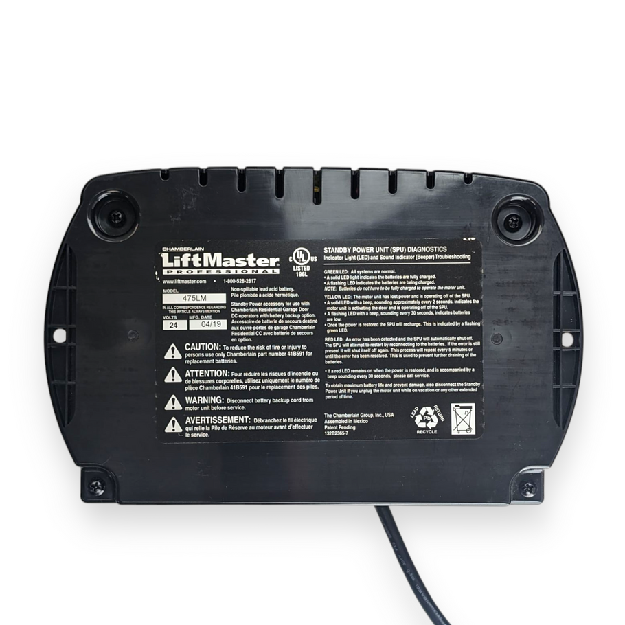 LiftMaster Battery Backup | 475LM – DOOR-PARTS