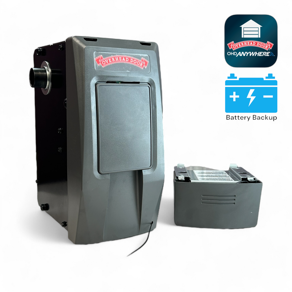 Infinity 2000 Wall Mount Garage Door Opener w/ WiFi & Battery Backup ...